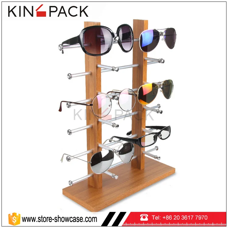 Kingpack Factory Wooden Eyeglasses Display Racks For Sunglasses Store ...