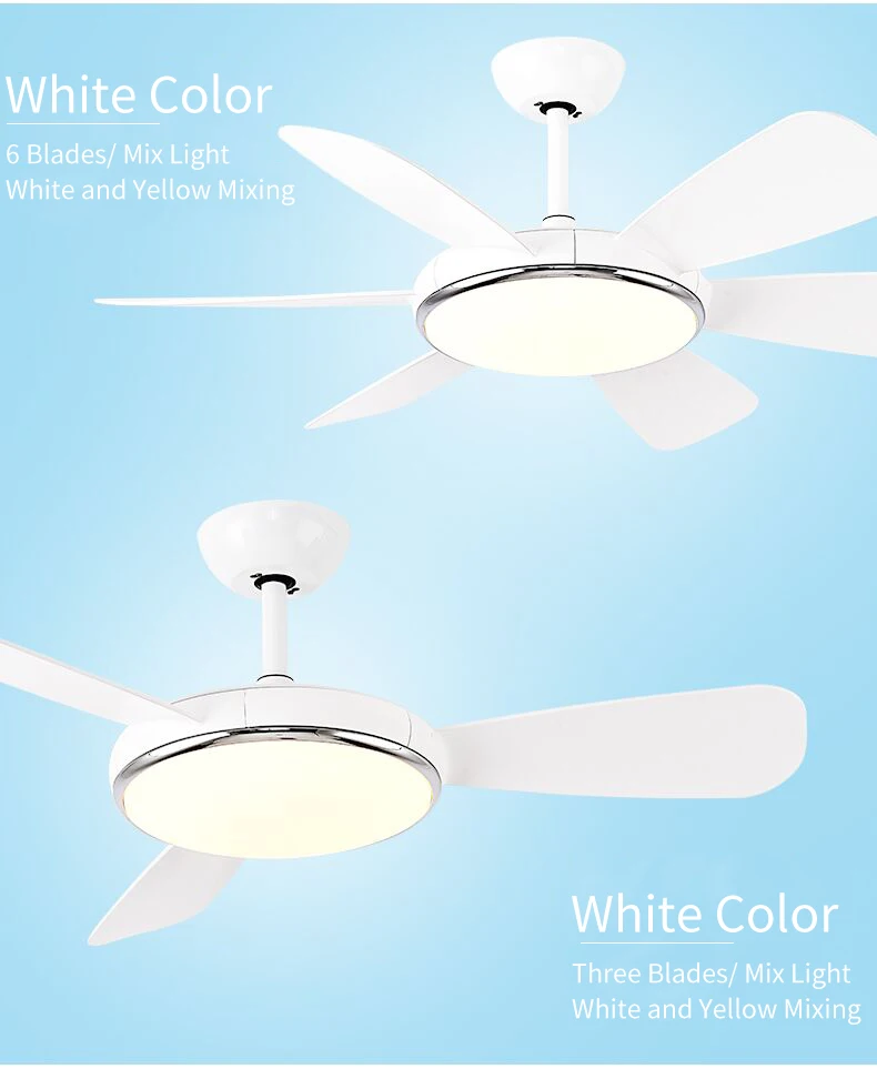 Energy Saving Low Watt Modern Ceiling Fan With Led Light - Buy Ceiling ...