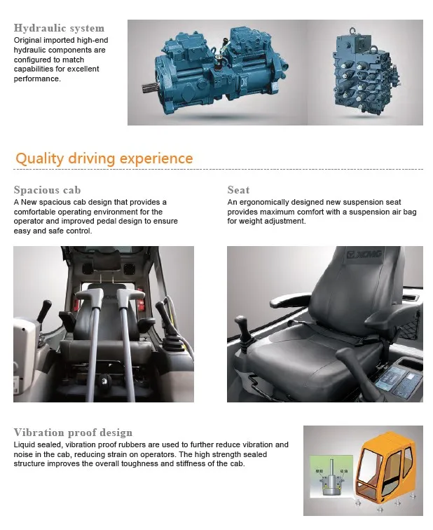 XE215S Long Reach Amphibious Excavator - High Efficiency