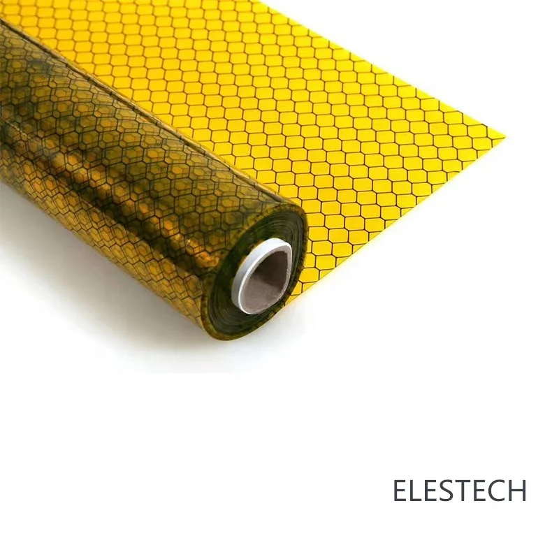Yellow Grid Conductive Esd Lamination Film For Lab Cleanroom ...
