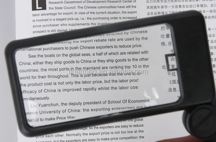 Glass Reading Magnifier Ruler - Buy Magnifier Ruler,Reading Magnifier ...