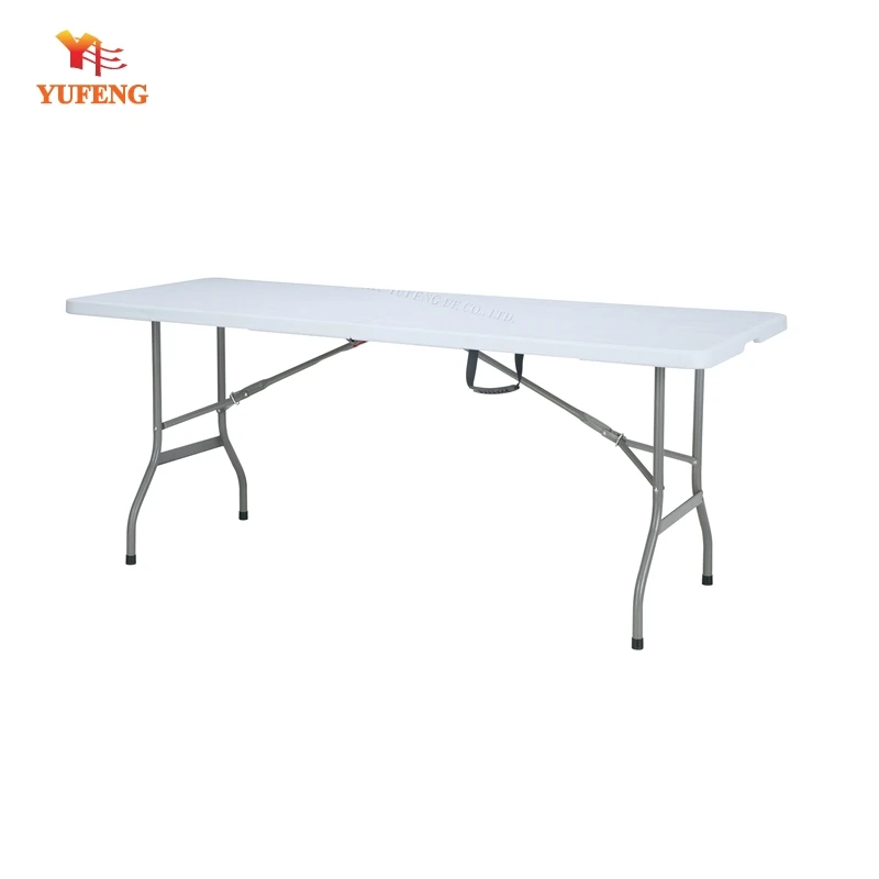 Rectangle Banquet Hdpe Plastic Folding Table - Buy Plastic Dining Table ...