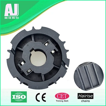 Hairise Food Industrial Double Conveyor Idler Brackets Plastic Pulley ...