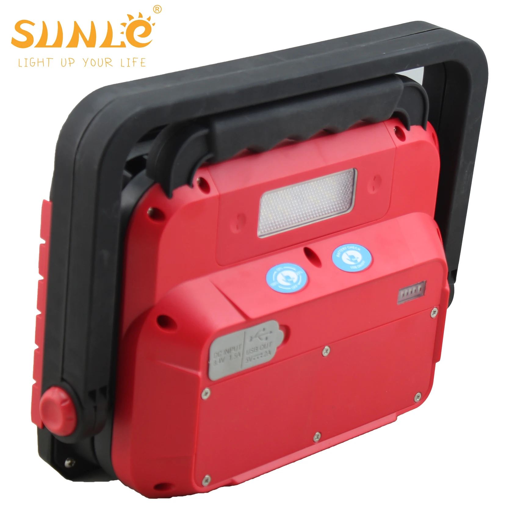 50W Portable LED Flood Light - Bright, Rechargeable, and Durable