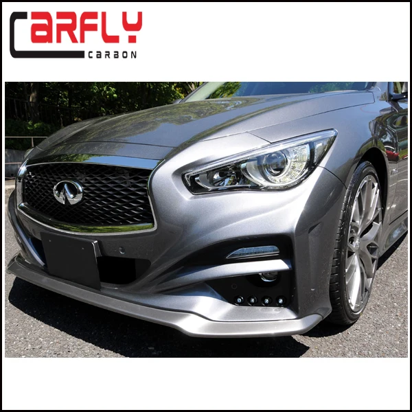 New Arrival Carbon Fiber Fiberglass Front Bumper For Infiniti Q50 Body ...