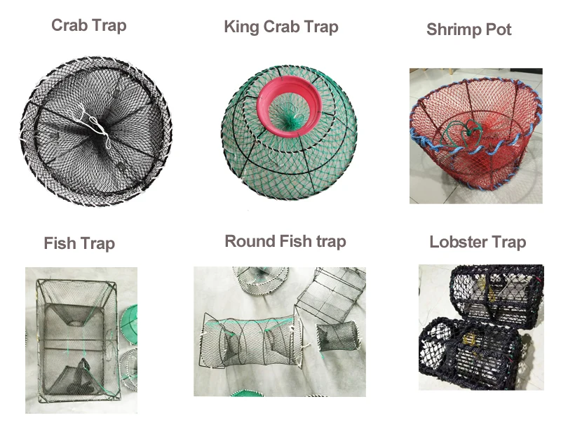 Folding Crab Pots Wire Mesh Fishing Net Lobster Trap - Buy Lobster Trap ...