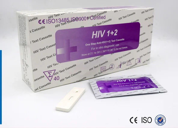 Factory Price Whole Blood Serum Plasma Hiv Rapid Test/hiv Blood Test ...