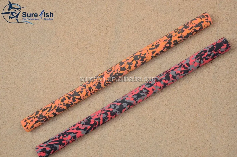Free Shipping Camouflage Color Eva Foam Fishing Rod Handle - Buy ...