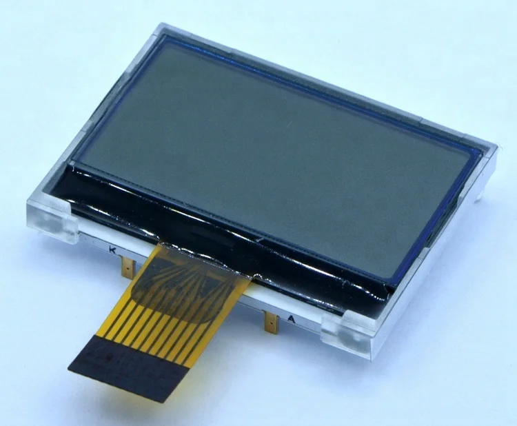 SPI Lcd Backlight 1.5 Inch Lcd Display ST7567 JHD12864-G576BTW-G