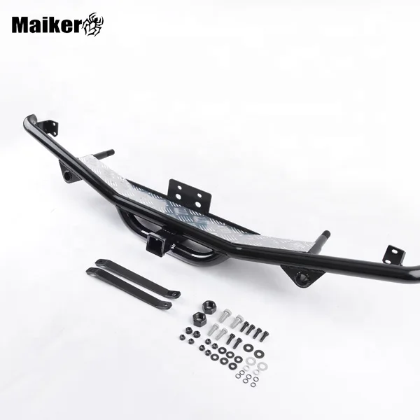 Steel Rear Bumper For Land Rover Defender 110 90 Offroad Bumper Guard ...