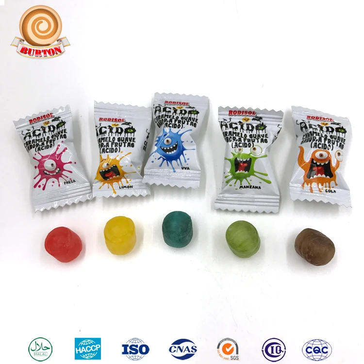 7 In 1 Individual Package Assorted Sour Small Hard Candy - Buy Small ...