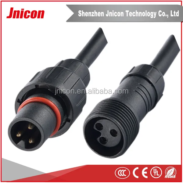 Ip Rated Wire Connector M18 Waterproof Connector Ip67 Ip68 - Buy 4 Pin ...
