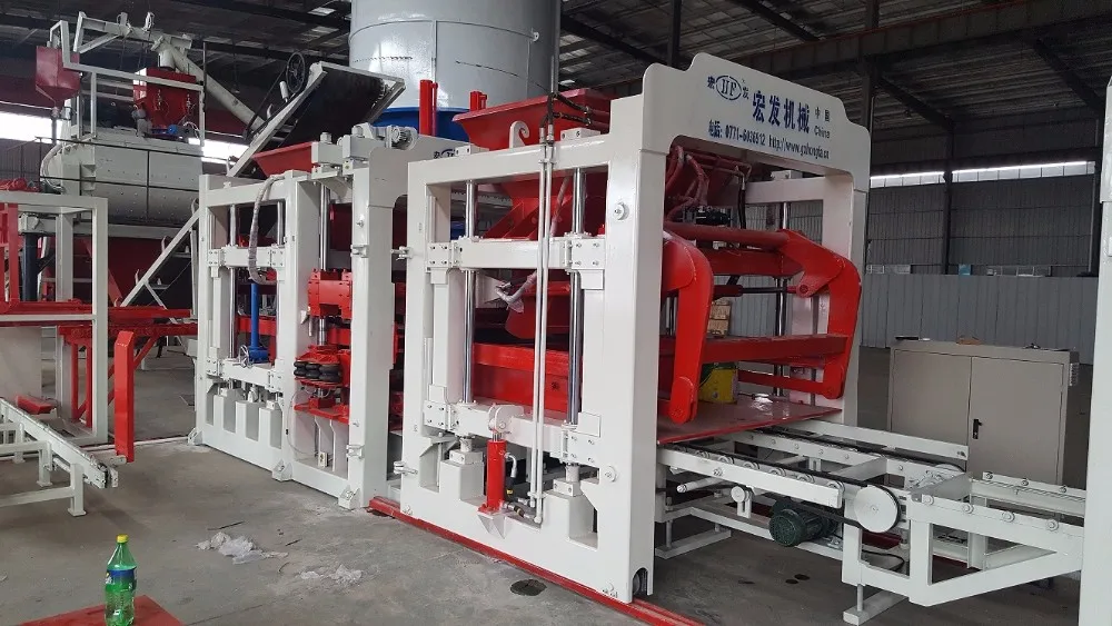 Qt12-15 Hydraulic Form Interlocking Brick Making Machine Presses ...