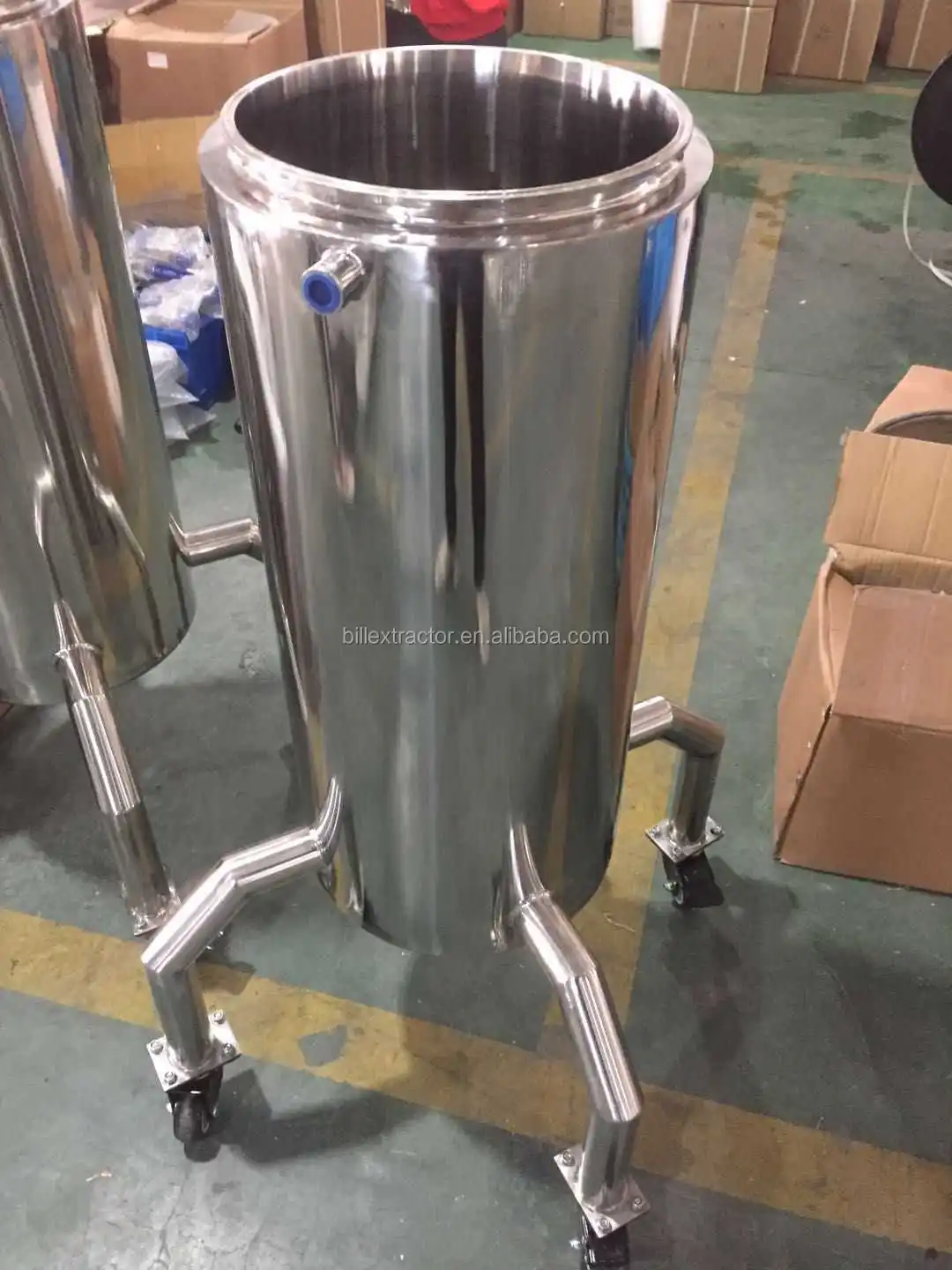 Dewax Bho Closed Loop Extractor 5lb 10lb 100lb Jacket Solvent Tanks ...