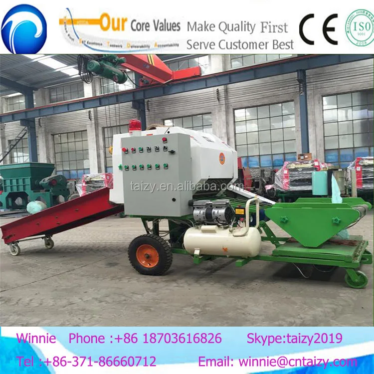 Mini Round Hay Baler Machine/hand Hay Baler For Sale/hay Cutting ...