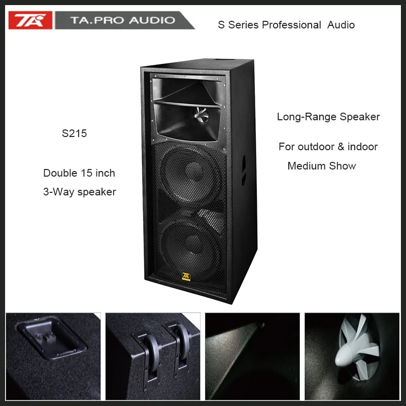 Ta S215 Two 15 Inch High Power Pro Long Range Pa Speaker - Buy Pro ...