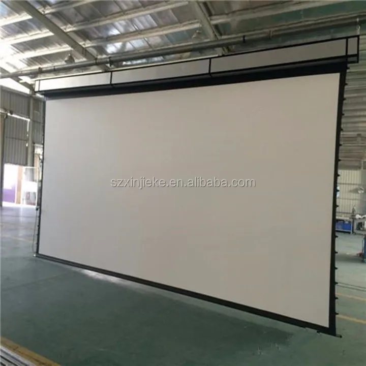 Big Size 300 Inch Electric Projector Screen For Large Outdoor Movie ...