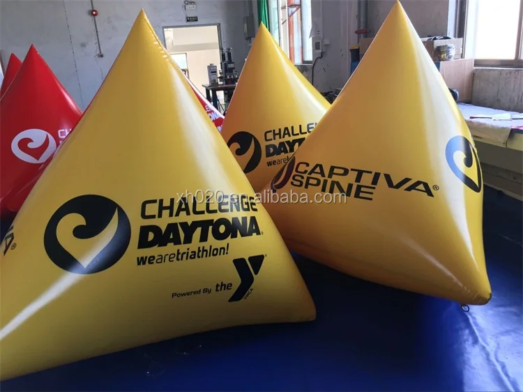 Open Water Race Marker Balloon Triangle Inflatable Buoy
