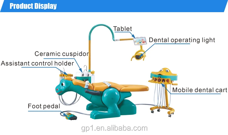 Comfortable Pediatric Dentist Equipment Dental Unit For Children - Buy ...