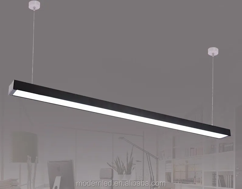 Modern Led Classroom Lighting Blackboard Linear Pendant Light 4ft 36w ...