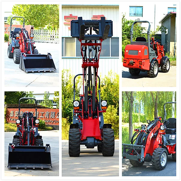 Wacker Articuled Front End Loader - Taian DY35 Mini Wheel Loader