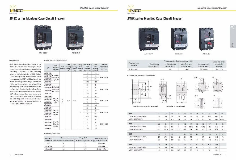 Schneider3p 4p Moulded Case Circuit Breaker Compact Nsx100 Nsx160 ...