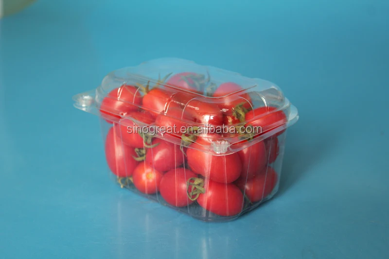 Clear Plastic Cherry Tomato Clamshell Packing250gr - Buy Cherry Tomato ...
