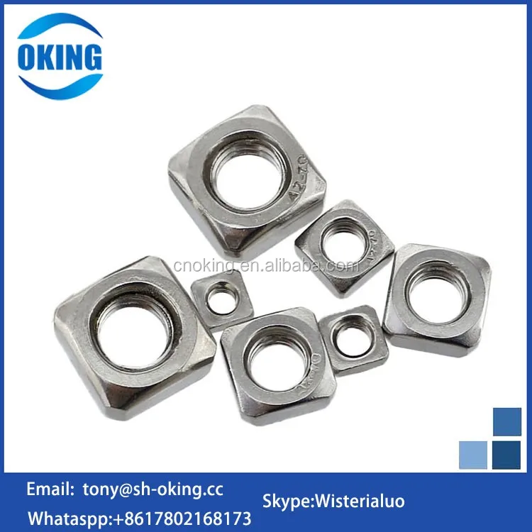 M3-m20 Square Nut Square Weld Nut - Buy Square Weld Nut,Square Nut,Weld ...