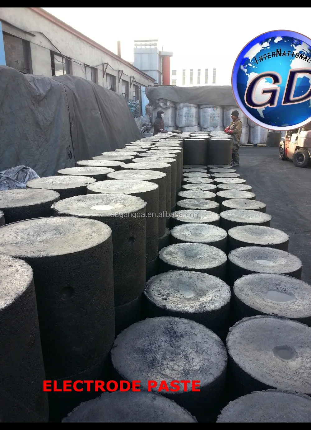 Graphite Electrode Paste With Low Resistivity/electrode Paste /carbon ...