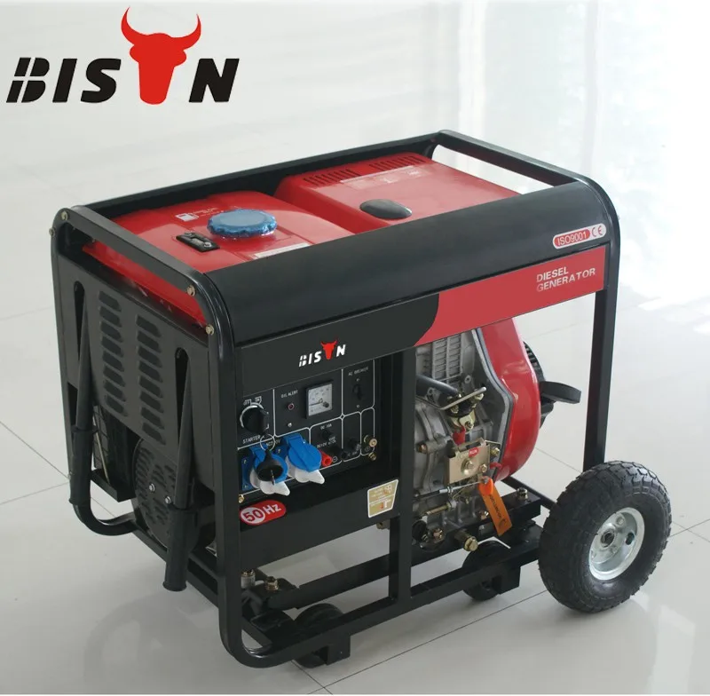 Bison China Zhejiang 2kva Air-cooled Single Phase 2kw Diesel Generators ...