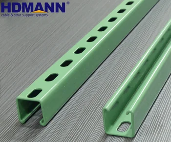 Professional Powder Coated U Channel Steel / Unistrut Channel - Buy ...