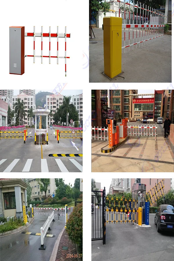 Rfid Smart Card Reader Fence Boom Barrier Gate Pass Access Control Gat ...