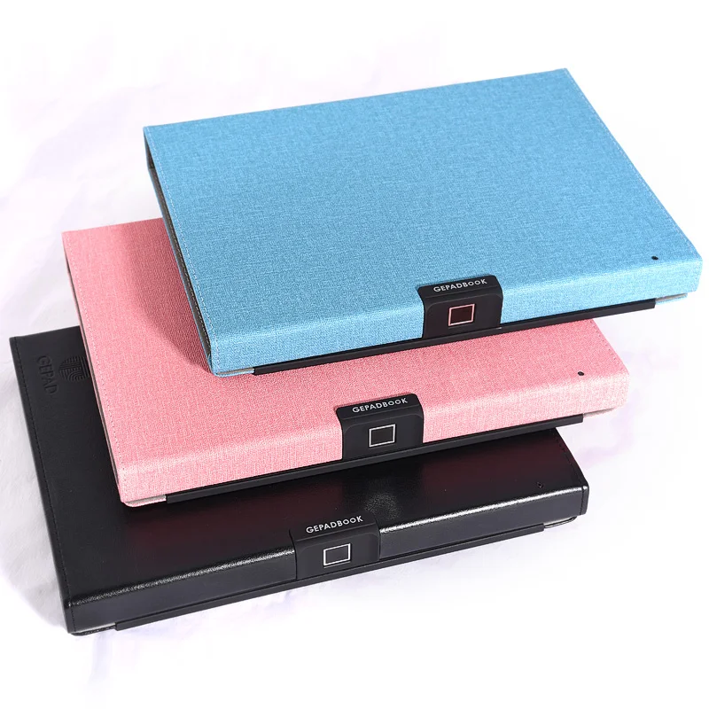 Business Custom High Security Notebook With Fingerprint Lock - Buy ...