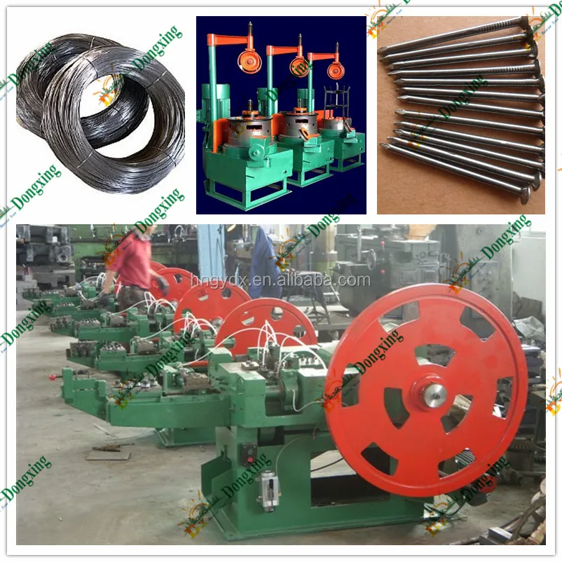 Wire Nail Machine for Making Nail and Screw - Dongxing