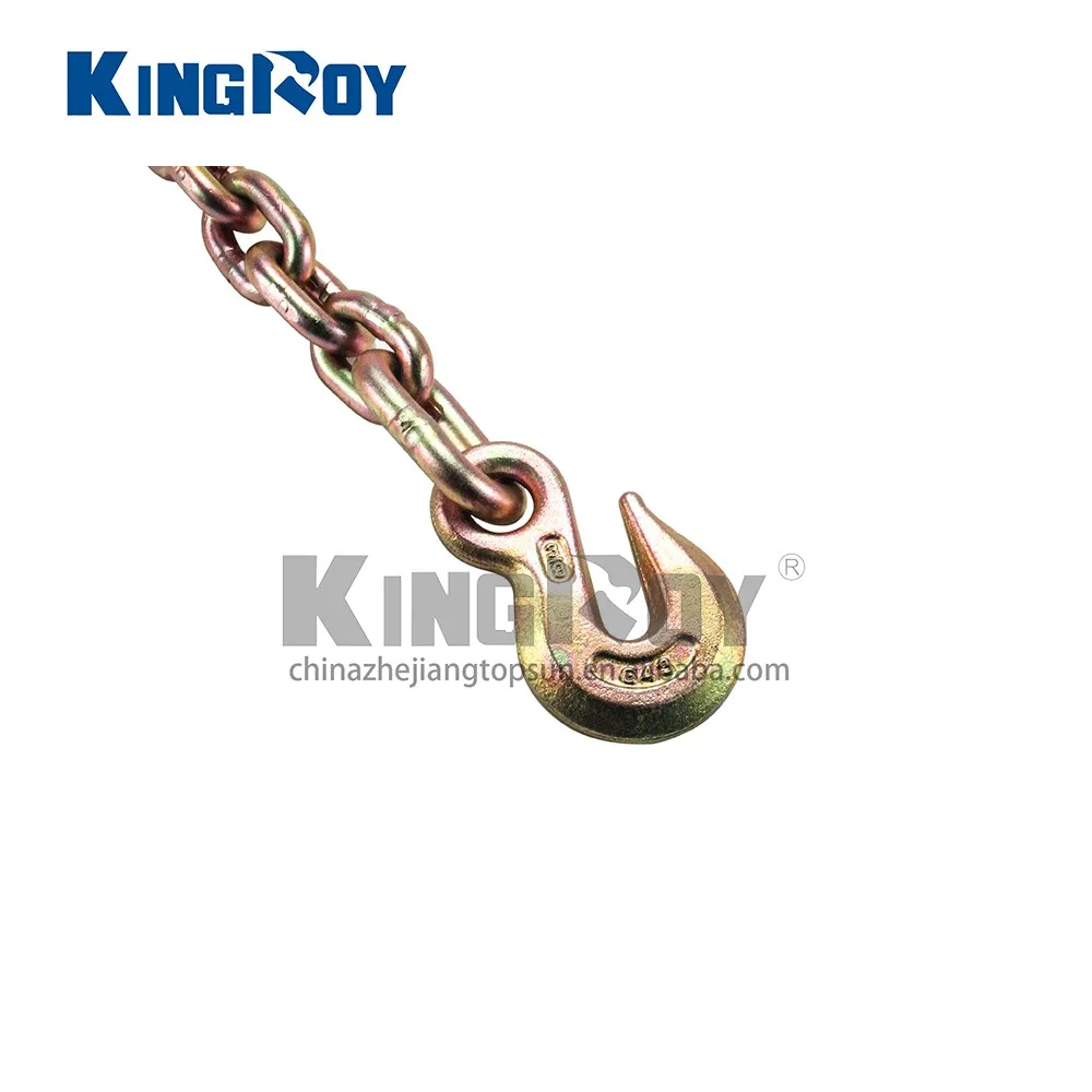 3/8 inch steel transport lifting anchor galvanized chain with forged ...