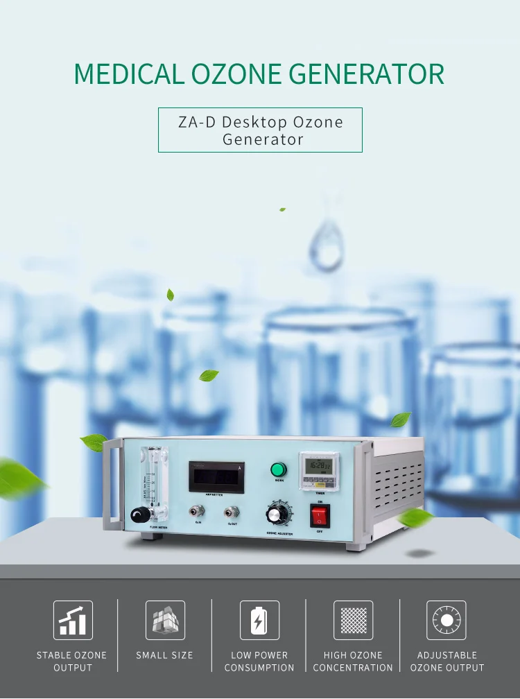 Commercial Medical Ozone Therapy Machine In Blood Treatment With Adjustable Ozone Output - Buy ...