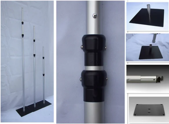 Adjustable Aluminum Pipe Drape Backdrop Stand Wedding Pipe And Drape ...
