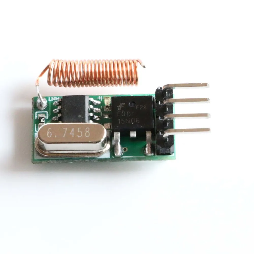 New Model Small Size Wireless Rf Receiver Module With Remote Control ...
