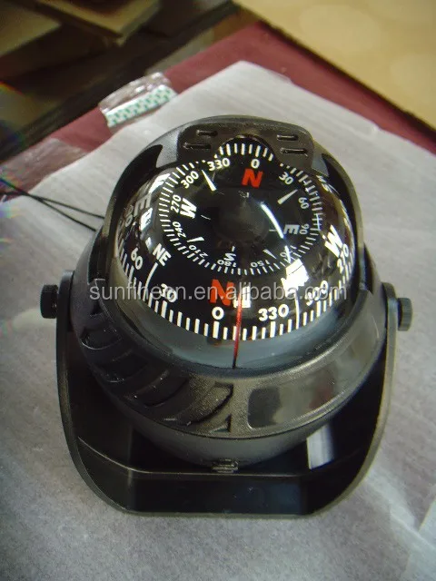 Marine Boat Magnetic Compass Blackandwhite Color Buy Magnetic Compasscompassmarine Compass