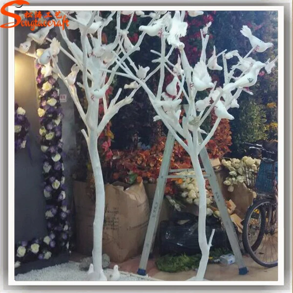 Factory Sale Large Trees Artificial White Dry Tree Branches For Wedding ...