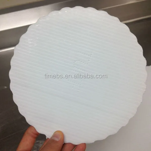 Corrugated Pp Plastic Sheet For Round Cake Board - Buy Round Cake Board ...