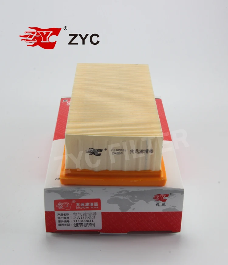 Zyc Genuine Air Filter 111109031 Use For Beijing Car - Buy Beijing Car ...