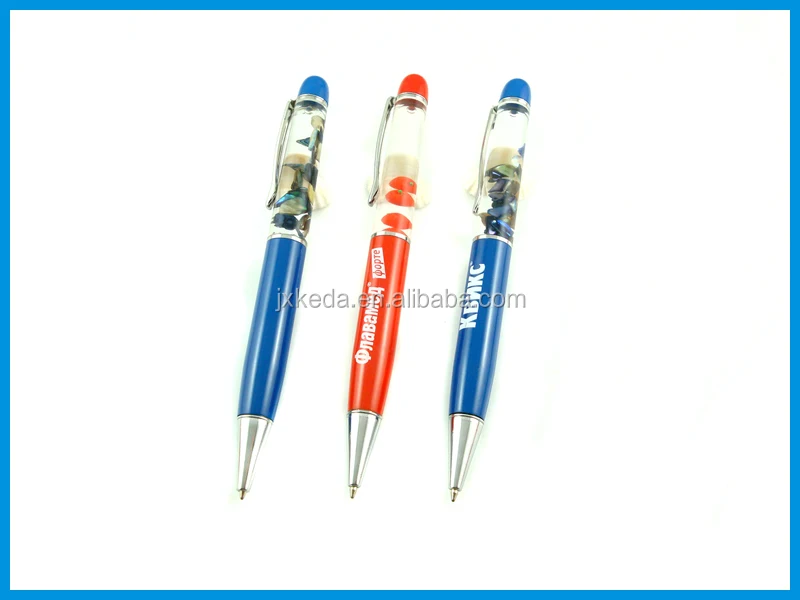 Custom 2D Floator Floating Liquid Ball Pen for Promotional Use - Unique ...