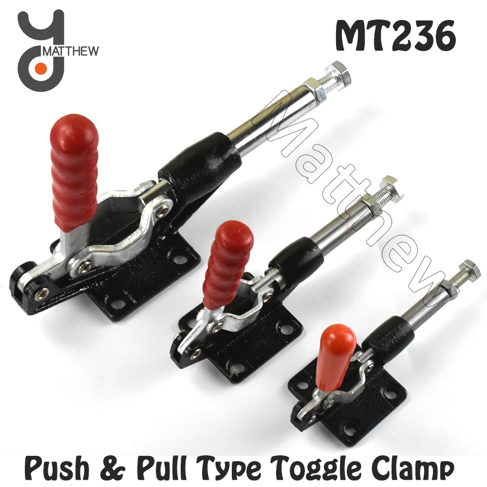 Q235 Steel Push And Pull Toggle Clamp With Multi Sizes - Buy Q235 Steel ...
