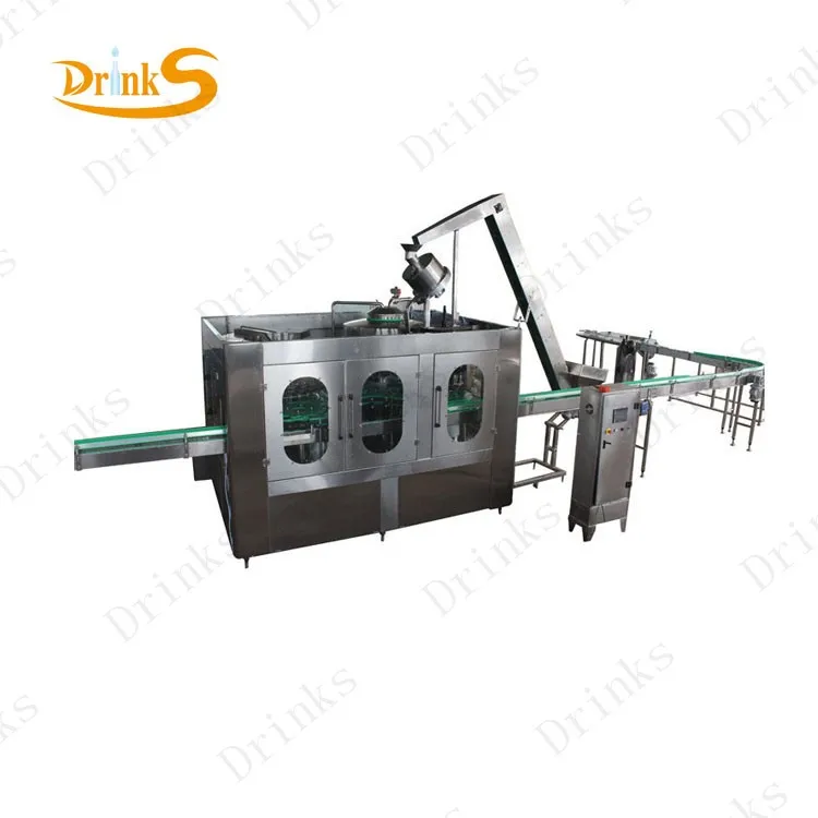 Small Scale Automatic Tin Can Energy Drink Filling And Sealing Machine ...
