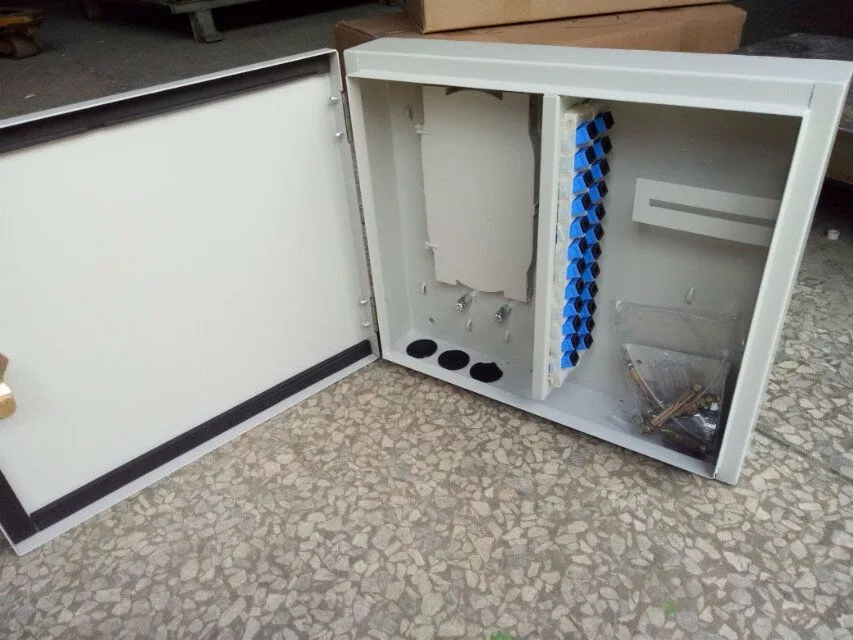 Wall Mount Odf/ Fdt Box 1x24 Splitter Sc/apc Adaptor Pigtails - Buy ...