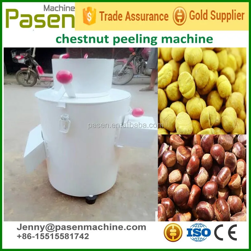 Automatic Chestnut Shelling Machine/commercial Chestnut Peeling Machine ...