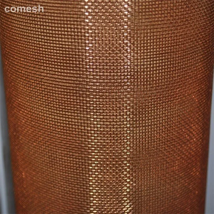 Ultra Fine 200mesh 250 Mehsh Red Copper Mesh Shielding Mesh - Buy ...