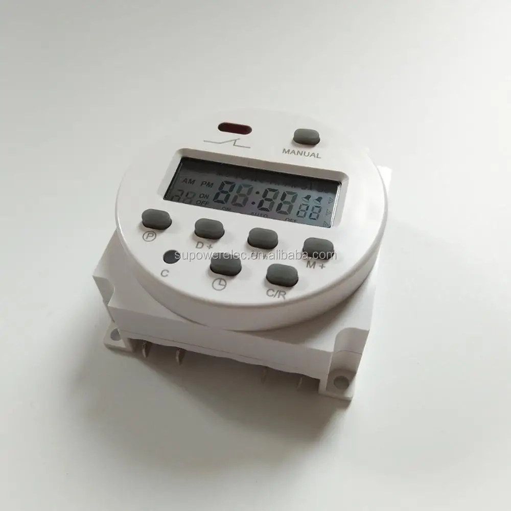 Ce Rohs Cn101a Time Switch 220v 110v 24v 12v With 4 Wires Lcd Display ...