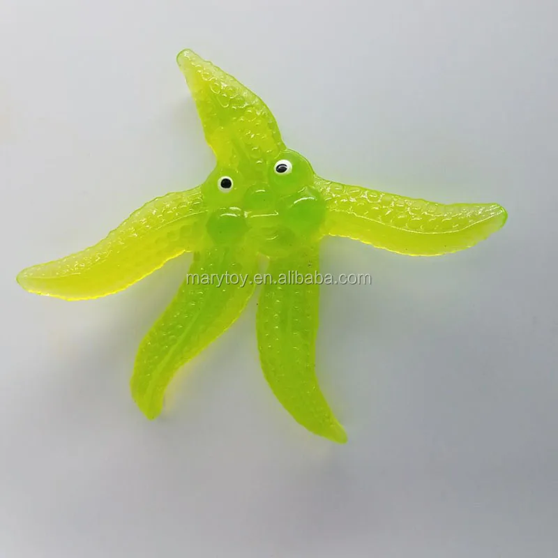 Tpr Material Sticky Starfish Sticky Toy - Buy Sticky Toy,Squishy Stress ...